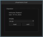 Cheat Loader ImGui C++ | INFOCHEATS.NET — Multiplayer Cheats & Hacks